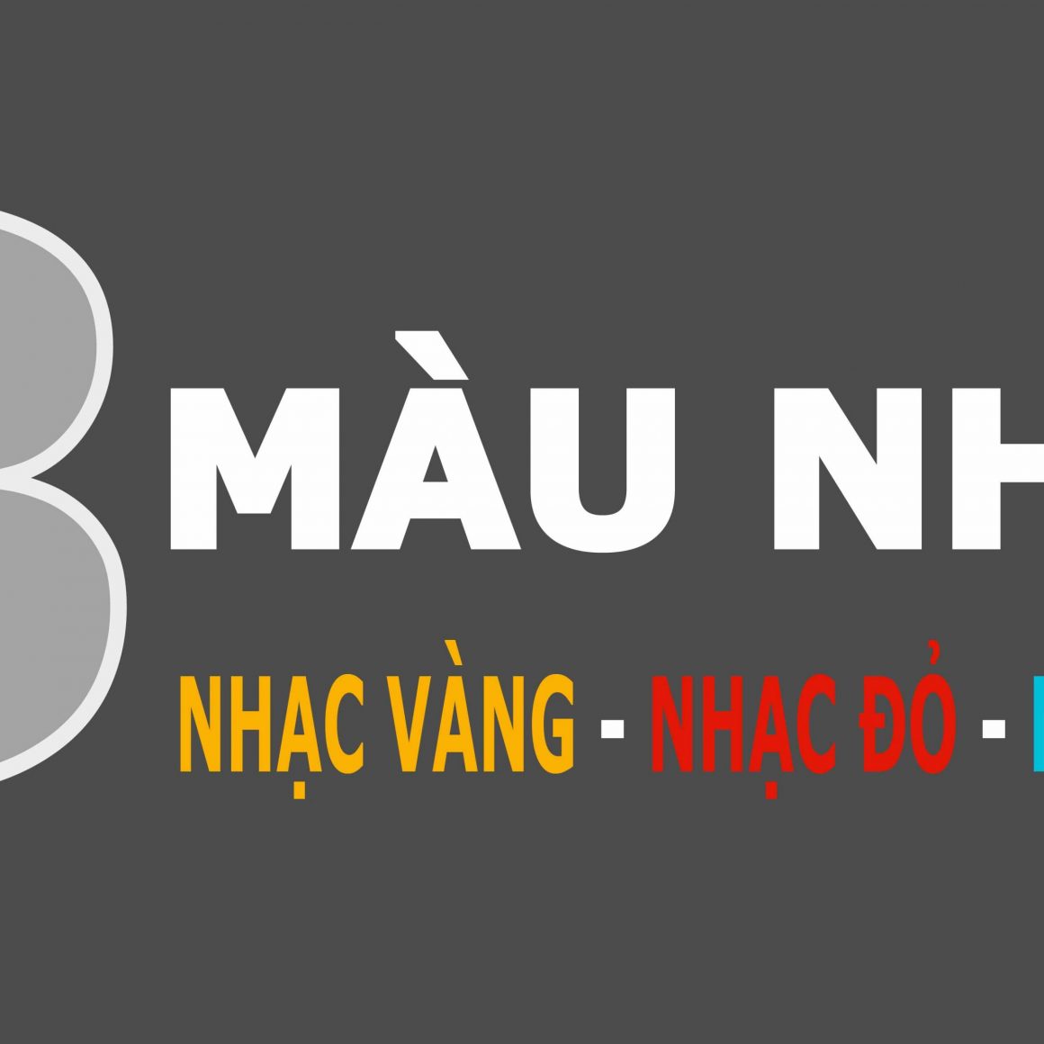 Nhạc Vàng, nhạc Đỏ, nhạc Xanh